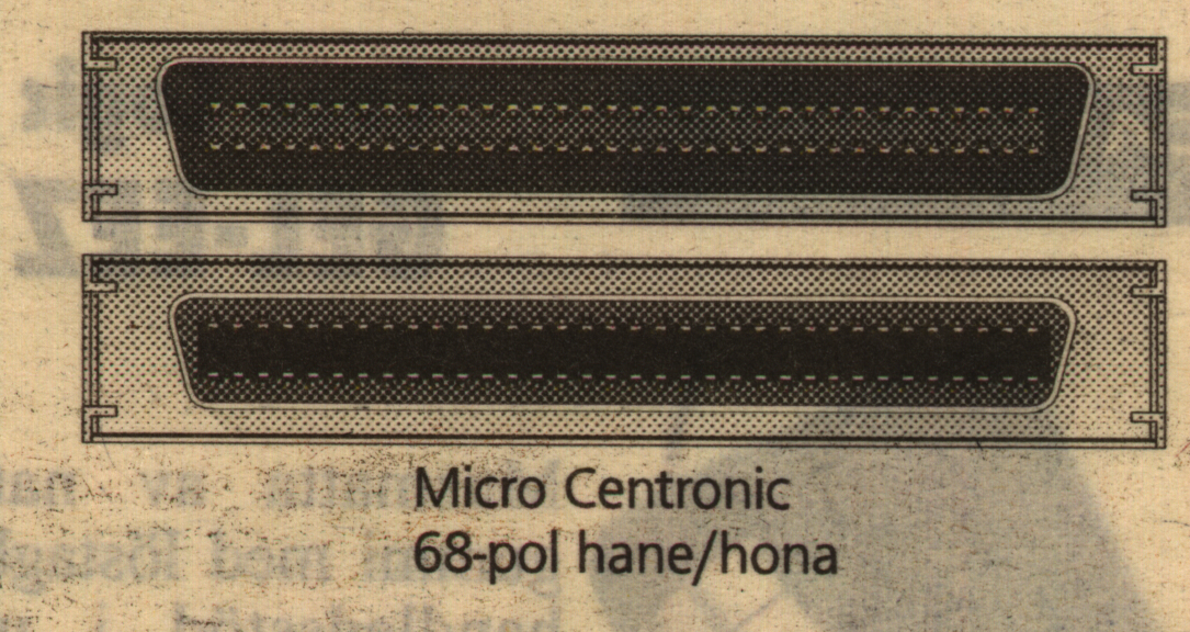 36-pol hane/hona 50-pol hane/hona 60-pol hane/hona 68-pol hane/hona